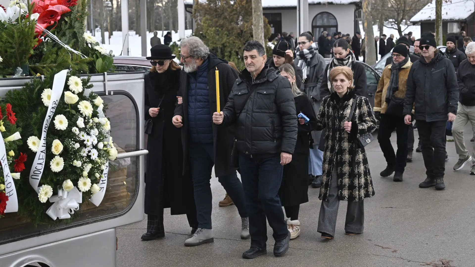 Sahranjen Ljuba Ninković: Boda Ninković održao potresan govor